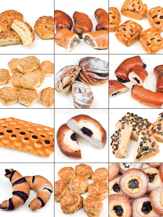Collection of pastries stock photo. Image of fresh, group - 25861680