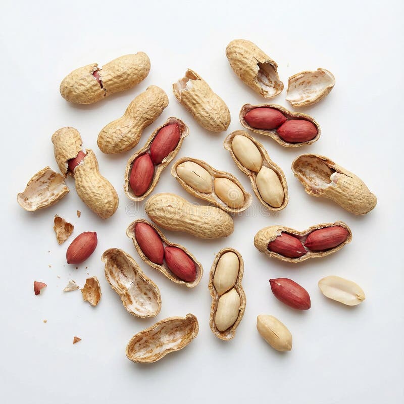 Empty Peanut Shells Stock Illustrations – 8 Empty Peanut Shells Stock ...