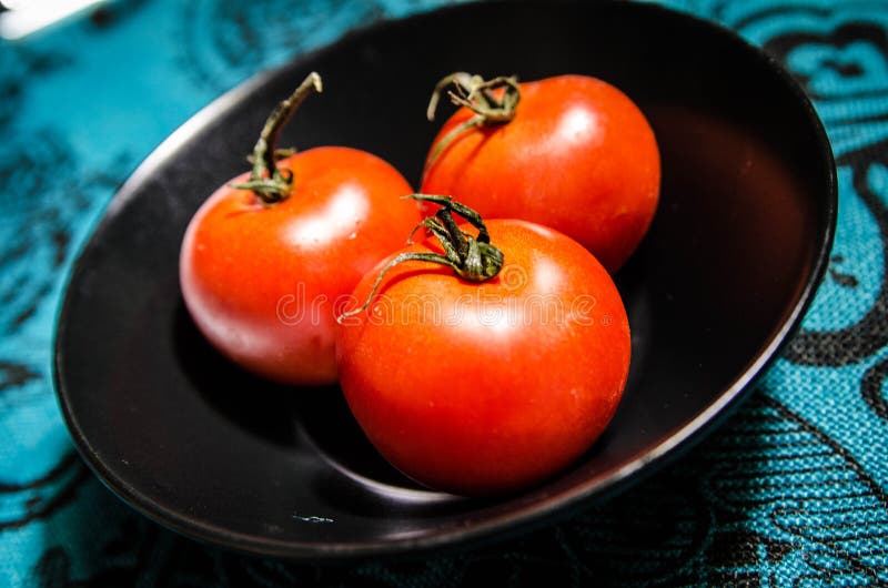 Collection of Photographs of Some Tomatoes. Stock Photo - Image of ...