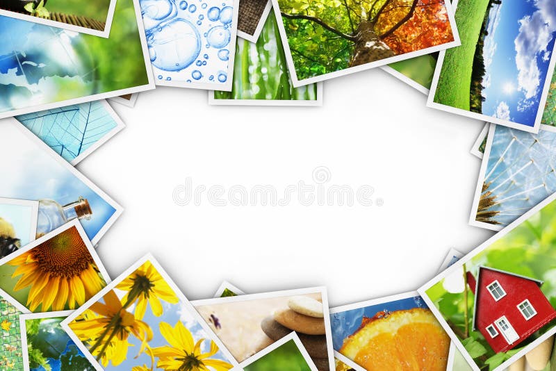 Collection of photos stock illustration. Illustration of graphic - 5801599