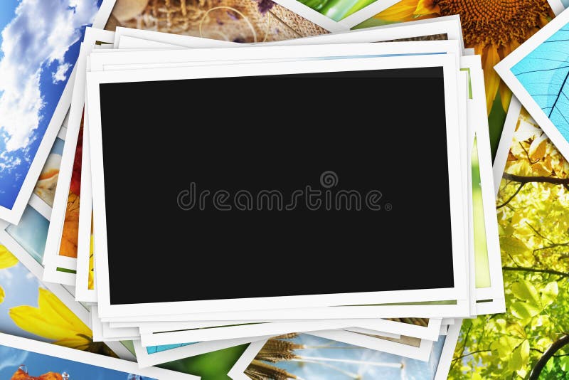 Collection of photos stock illustration. Illustration of graphic - 5801599