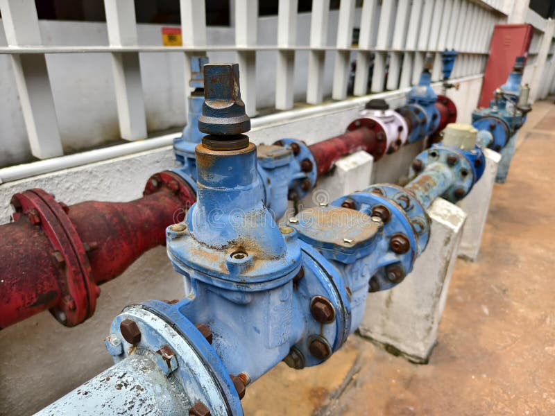 A Collection of Pipes is Interconnected with Each Other Stock Image ...