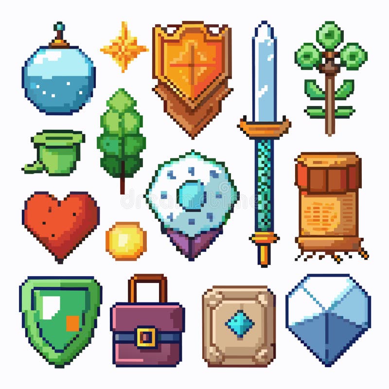 Pixelated Objects Stock Illustrations – 778 Pixelated Objects Stock ...