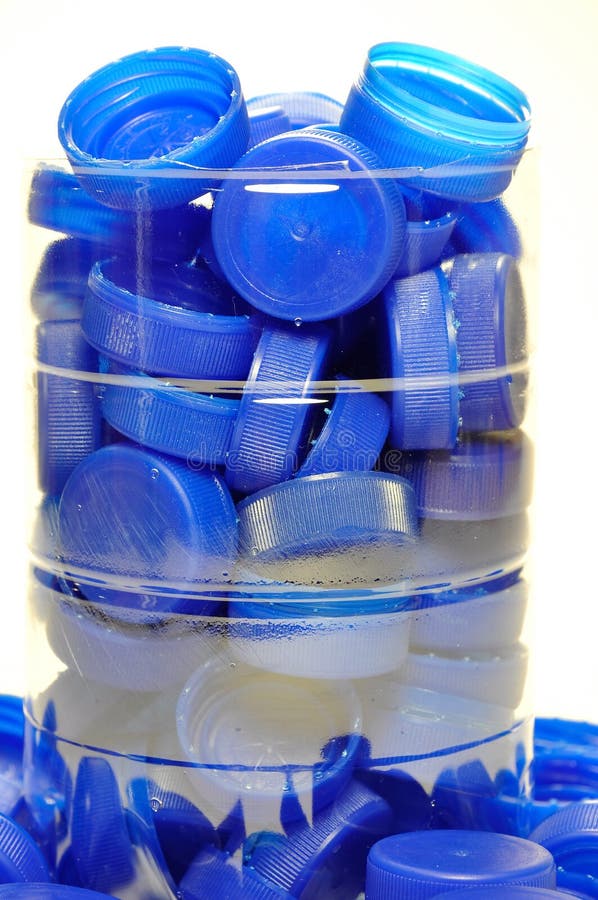Collection of plastic caps stock image. Image of bottle - 13271249