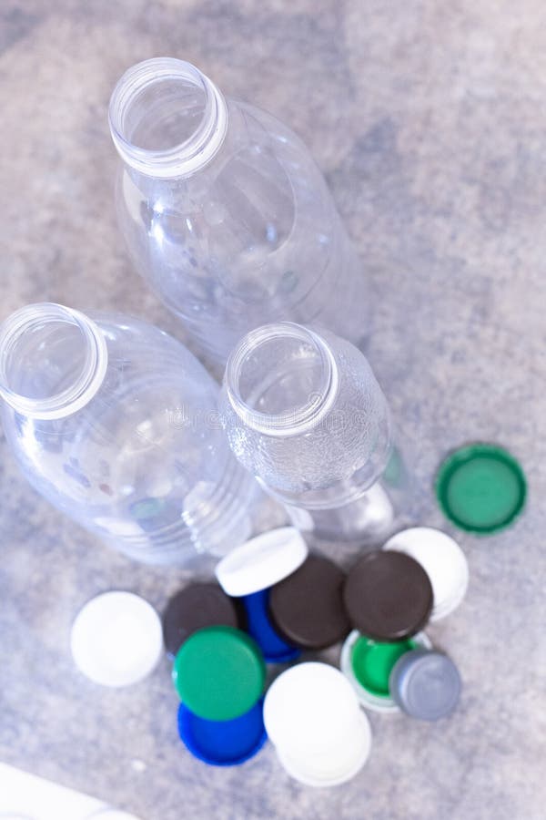 Collection of Plastic for Recycling at Home. Collection of Secondary ...