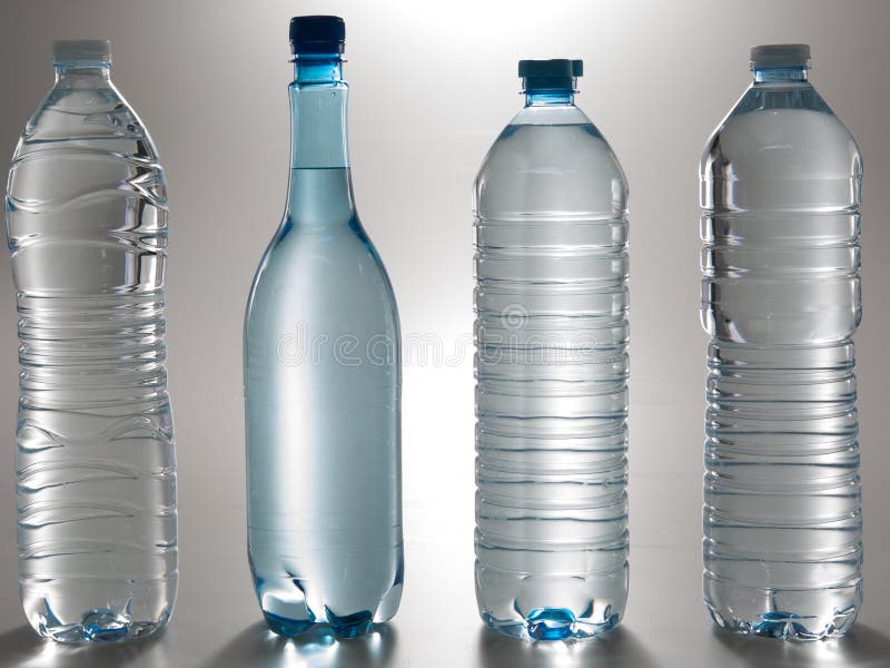 Collection of Plastic Set Water Bottles Stock Image - Image of healthy ...