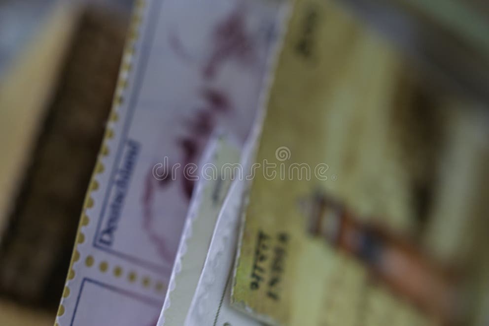 Collection of Postage Stamps in a Jar Editorial Image - Image of pile ...
