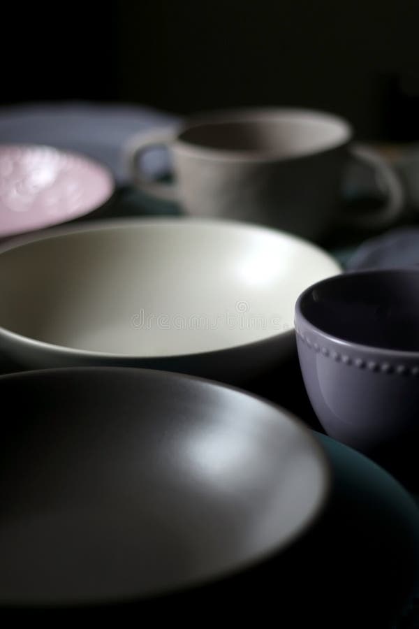 Pottery stock photo. Image of kitchenware, colors, collection - 149664048