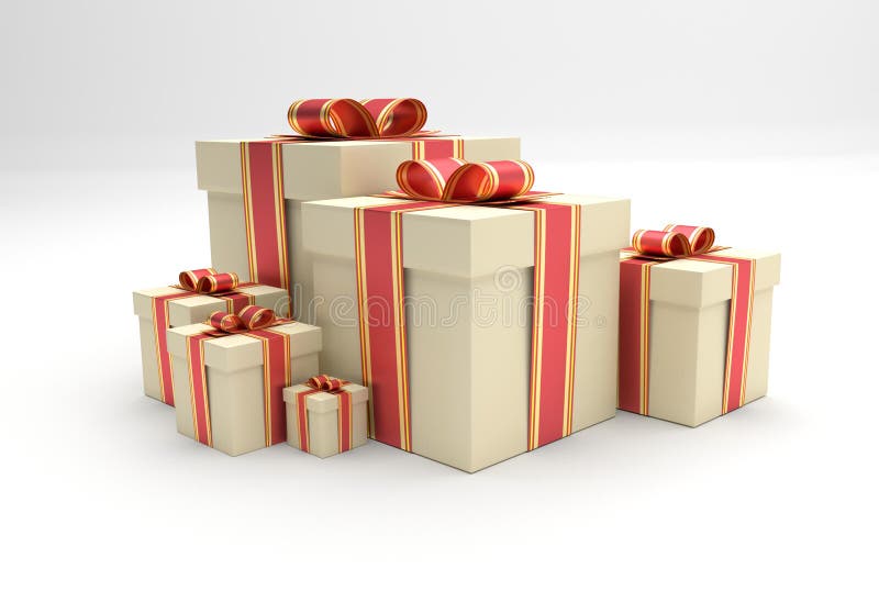 Collection of presents stock illustration. Illustration of gift - 80135933