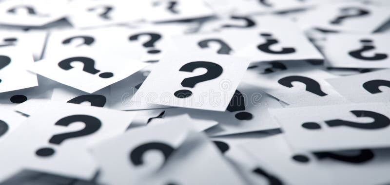 The Collection of Question Marks Symbolizing Curiosity and Inquiry AI ...