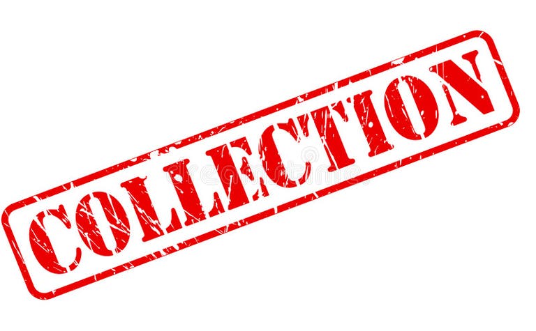 Collection red stamp text stock vector. Illustration of collection ...