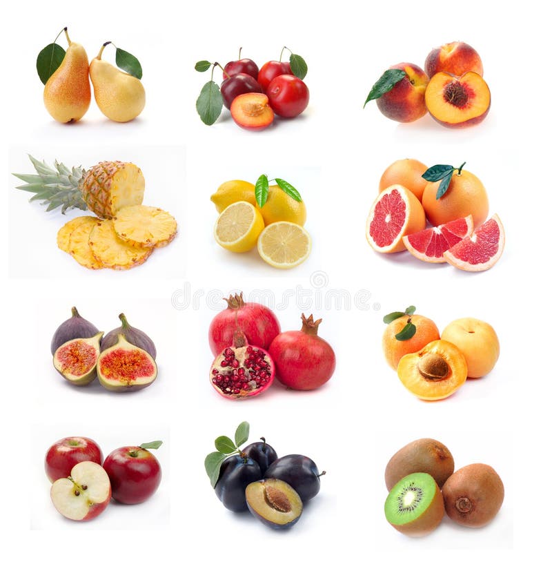 Fruit collection stock photo. Image of nutrition, background - 3770326