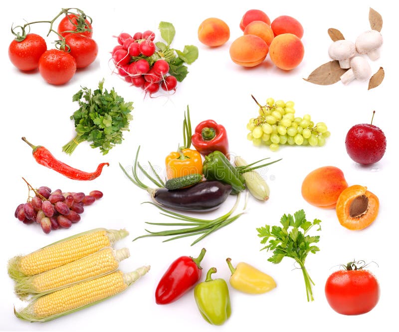 Vegetable collection stock image. Image of isolated, collection - 5422045