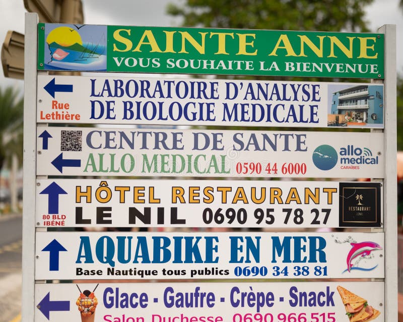 A Group of Directional Signs Attached To a Post Next To the Street ...