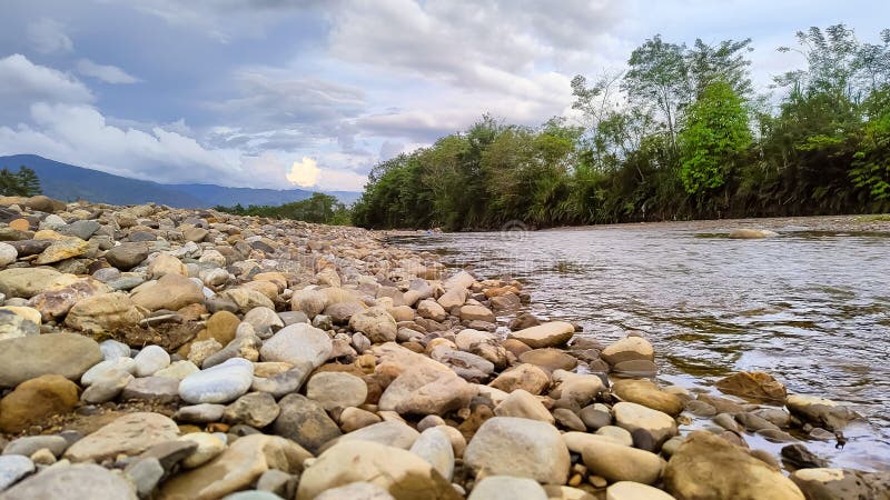 Rock and river stock image. Image of lake, rock, stream - 308114213