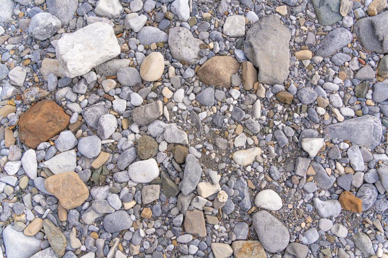 Collection of Rocks Stones and Pebbles As a Background Stock Photo ...