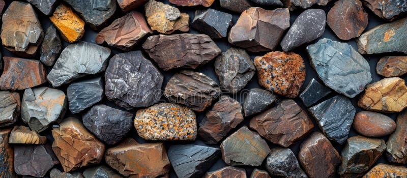 Diverse Pile of Rocks stock image. Image of structure - 309968997