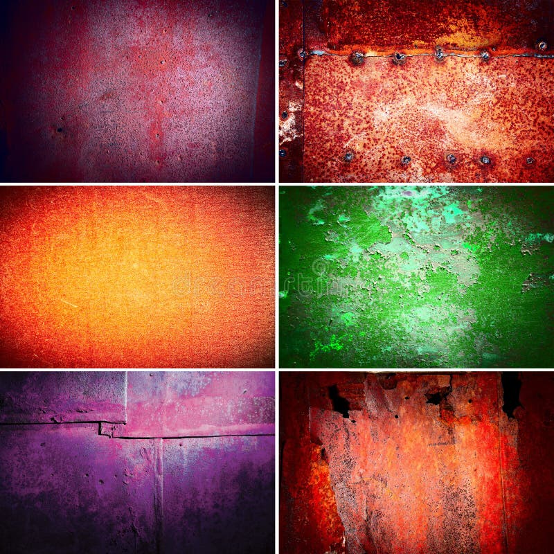 Collection of Rusty Backgrounds Stock Photo - Image of backgrounds ...