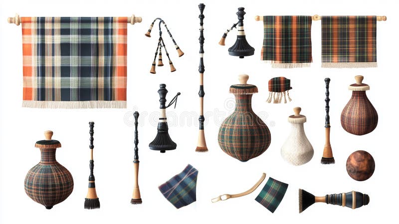 A Collection of Scottish-inspired Decor, Tartan Patterns, and ...