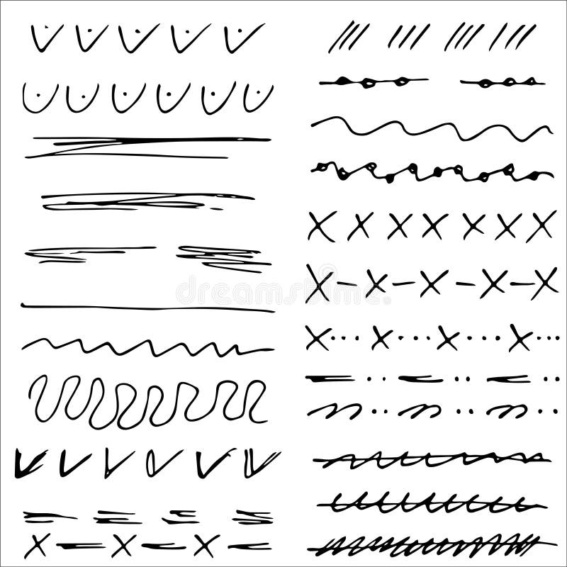 Decorative Underline Stock Illustrations – 2,469 Decorative Underline ...