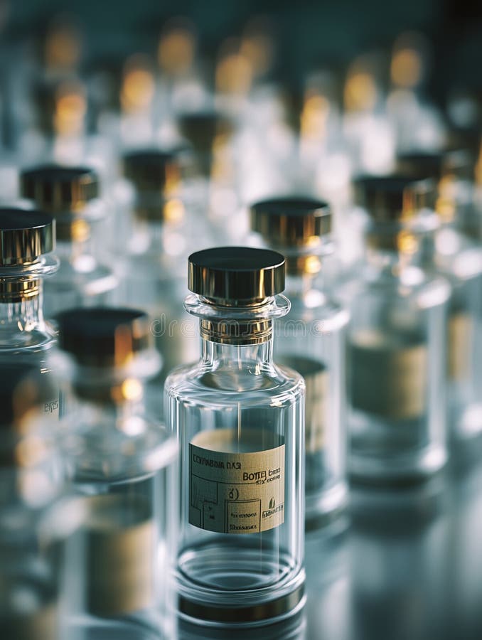 Collection of Sealed Time Capsules Displayed in a Modern Exhibit in a ...