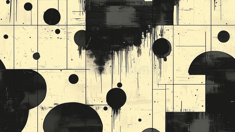 Abstract Geometric and Fluid Patterns Collection Stock Illustration ...