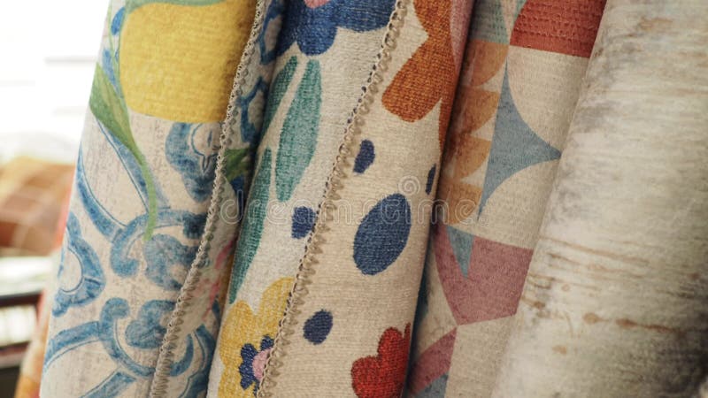 Collection of Seamless Carpet in a Box Stock Video - Video of rolled ...