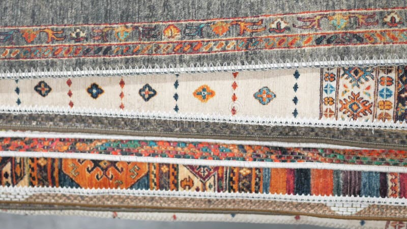 Collection of Seamless Carpet in a Box Stock Video - Video of rolled ...