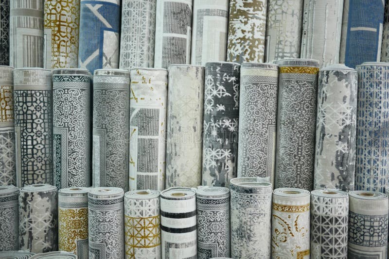 Collection of Seamless Carpet in a Box Stock Image - Image of woollen, africa: 295007799