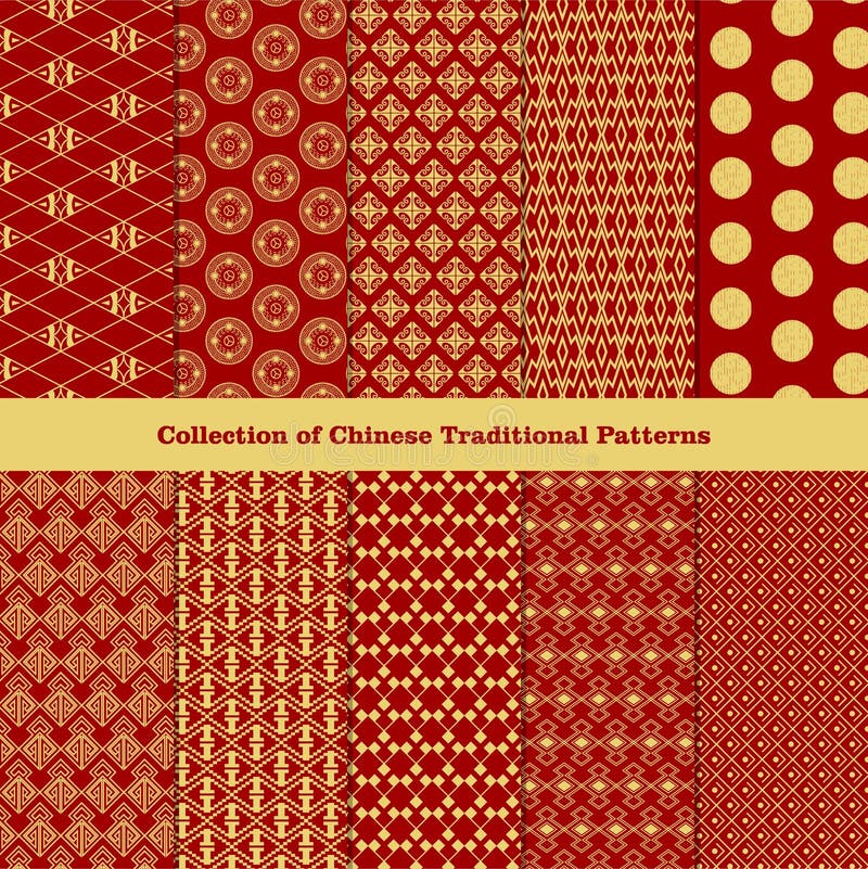 A Collection of Seamless Patterns in an Ancient Chinese Style ...