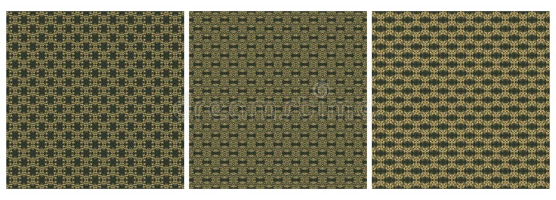 Collection of Seamless Patterns . Stock Vector - Illustration of arabic ...