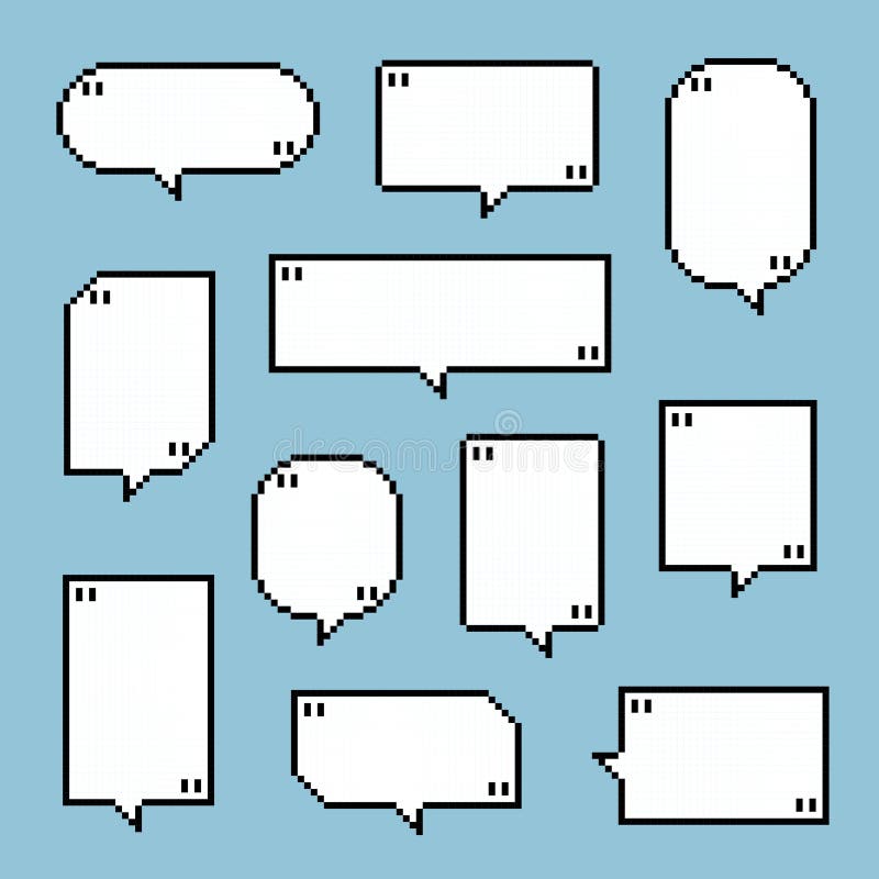 80 8Bit Black Pixelated Font Set in Vintage 80s Video Computer Game ...