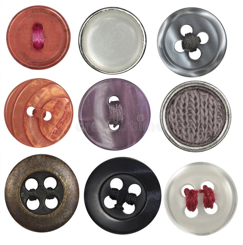 Collection sewing button stock image. Image of clothing - 25872651