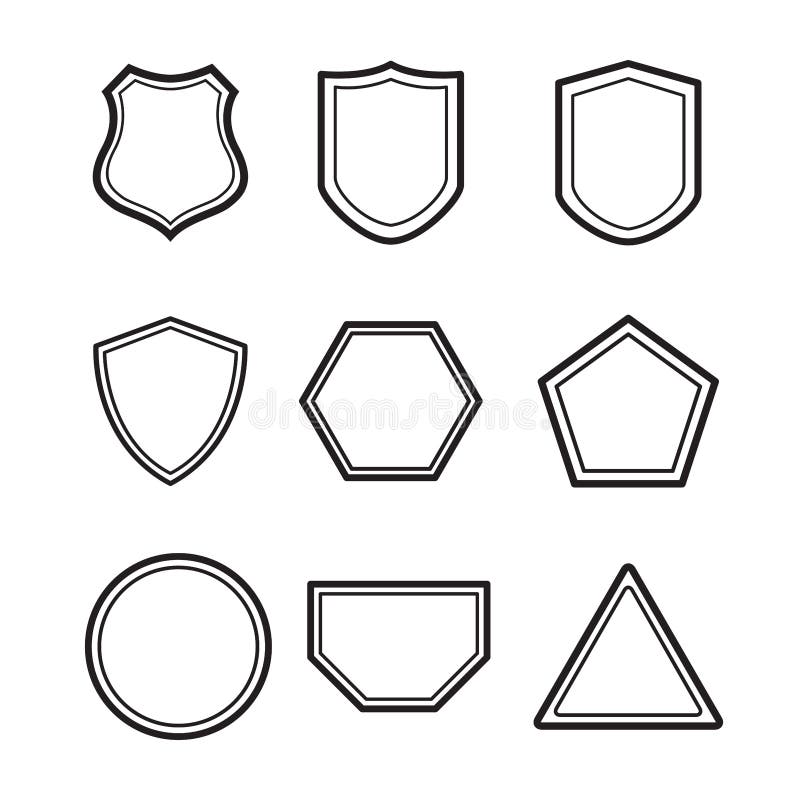 Collection of Shapes and Lines. Web Design Elements. Line Design ...