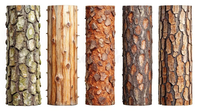 HighQuality Collection of Detailed Pine Bark Textures Isolated Seamless ...