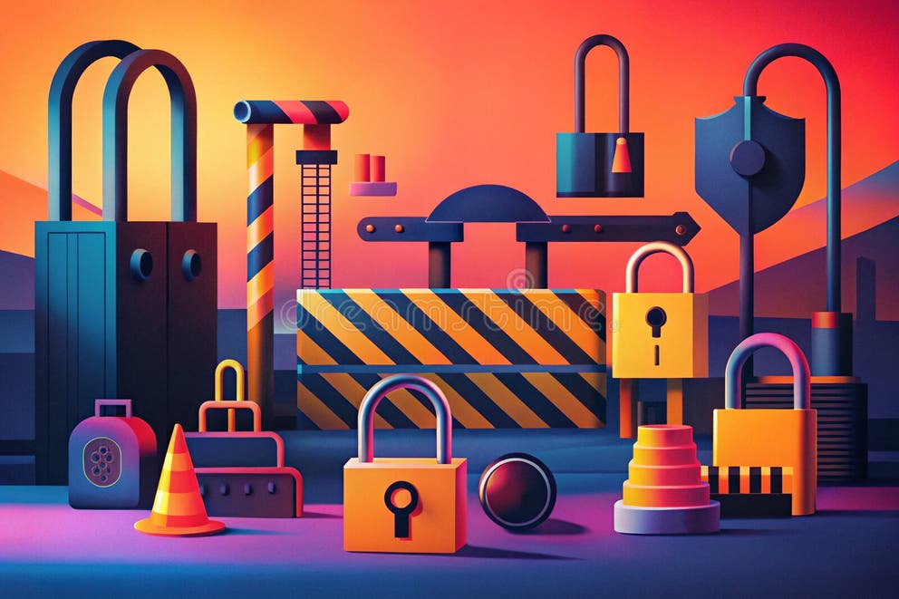 Essential Security Icons for Access Control Safety and Protection ...