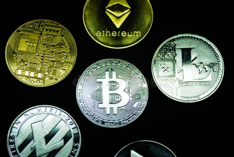 Collection of Silver and Gold Cryptocurrency Coins Editorial Stock ... Collection of Silver and Gold Cryptocurrency Coins Editorial Stock ...