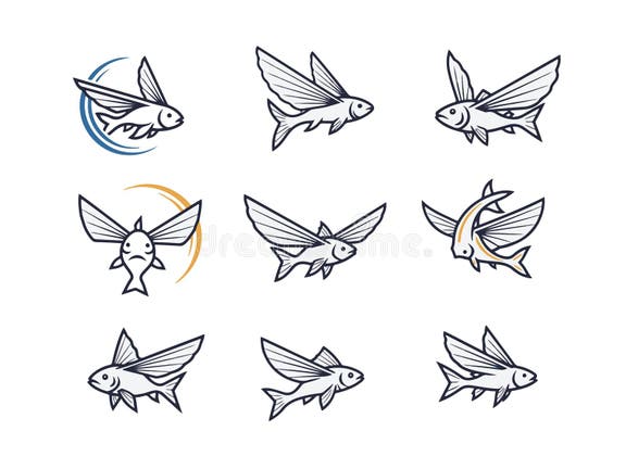 Print Collection Simple Logo Set Bundle, Vector Illustration, Isolated ...