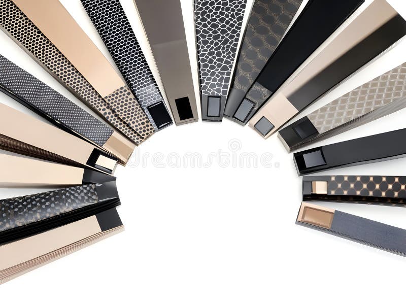 A Collection of Sleek, Patterned Packaging Designs Arranged in a ...