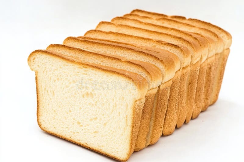 A Collection of Sliced Bread Stacked on Top of Each Other, Ready for ...