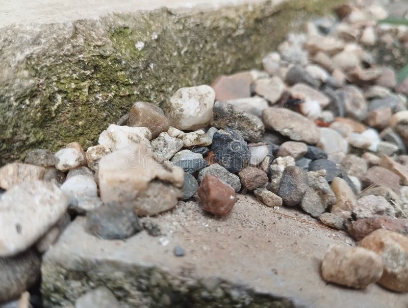 A Collection of Small Stones Looks Interesting Stock Image - Image of ...