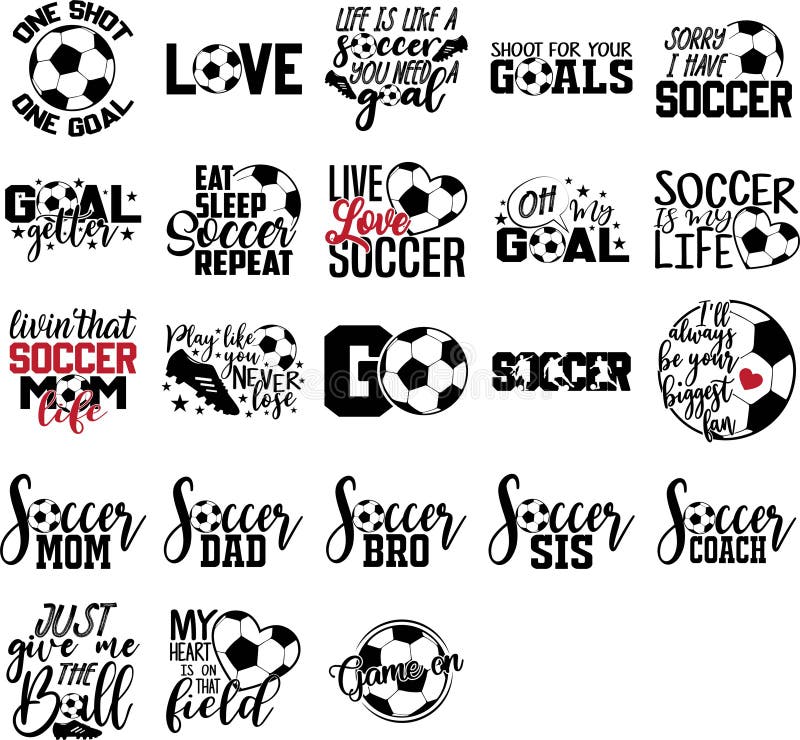 Soccer Slogans Stock Illustrations – 33 Soccer Slogans Stock ...