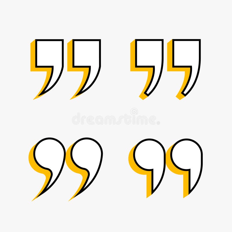 Collection of Speech Inverted Comma Icon Background for Web ...