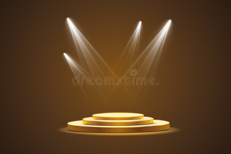 Collection of Stage Lighting, Catwalk or Platform, Transparent Effects ...