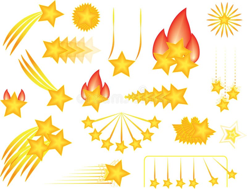 Collection of Stars stock illustration. Illustration of drop - 21200142