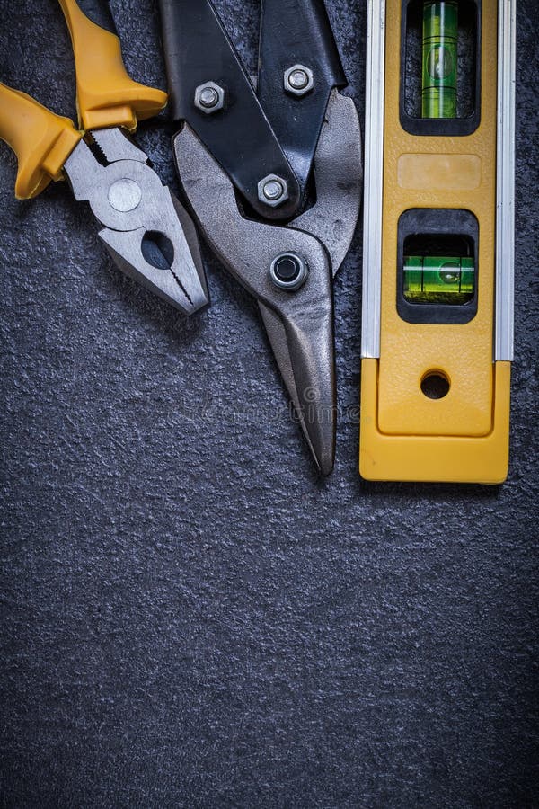 Collection of Steel Cutter Pliers Construction Stock Photo - Image of ...