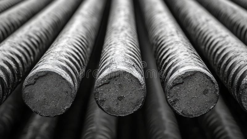 Collection of Steel Rods Gathered Together Showcasing Their Strength ...