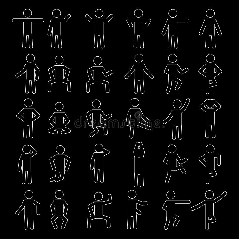 White Stickman Stock Illustrations – 8,530 White Stickman Stock ...