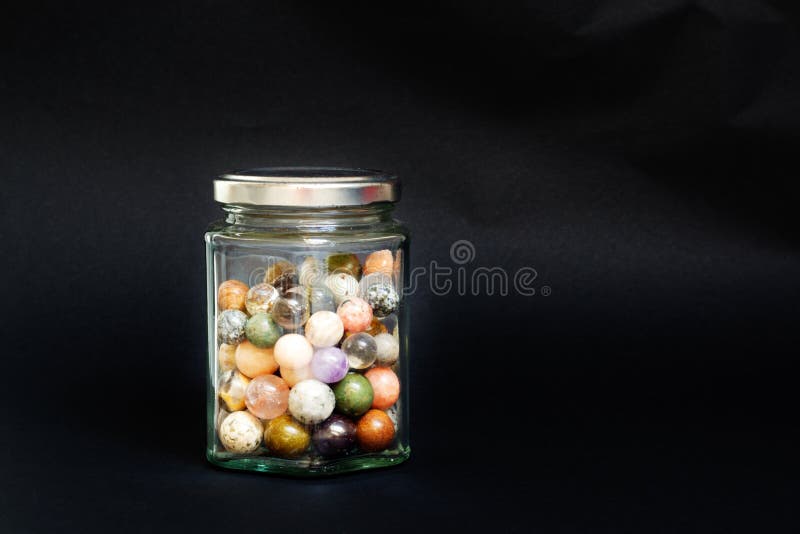 Jar Of Marbles Clipart