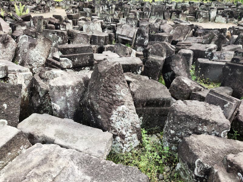A Collection of Stones that Have a Historical Story Stock Image - Image ...